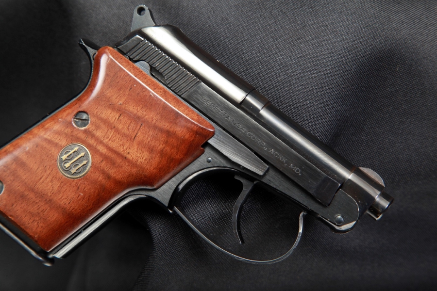 Beretta 21a Bobcat Model 22 Lr Semi Automatic Tip Up Pocket Pistol For
